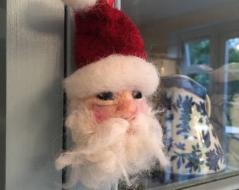 Felt santa | Etsy