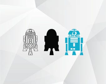 R2d2 svg | Etsy