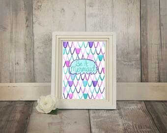 Mermaid quotes | Etsy