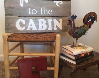 Cabin signs | Etsy
