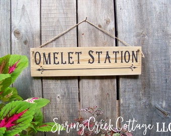 Omelet station | Etsy