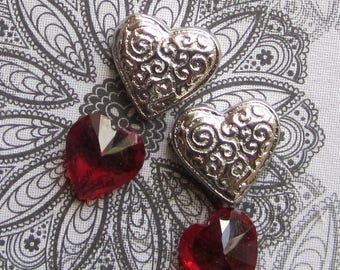 Heart on fire | Etsy