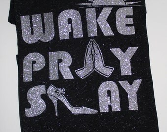 Wake pray slay | Etsy