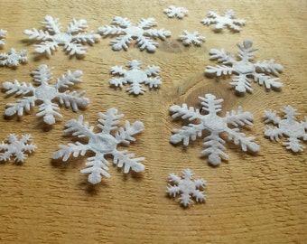 Felt snowflake | Etsy