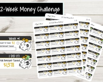 Money challenge | Etsy