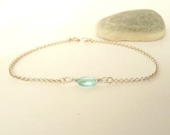 Apatite bracelet | Etsy