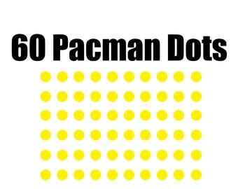 Pacman stickers | Etsy