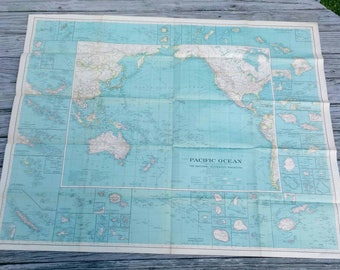 1936 vintage map | Etsy