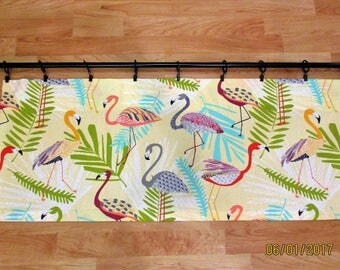 Flamingo curtains | Etsy