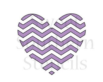 Chevron stencil | Etsy