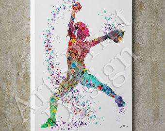 Softball pitcher | Etsy