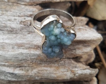 Grape Agate ring Grape Agate Cluster ring Copper and