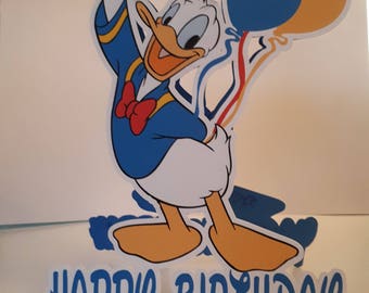 Donald duck birthday | Etsy
