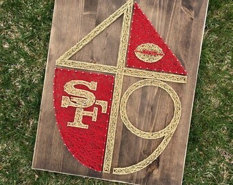 49ers wall art | Etsy