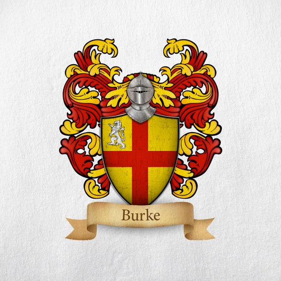 Burke Family Crest Print
