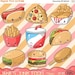 50% OFF Kawaii Junk Food Clipart Cute Fast Food Download