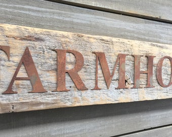 Farmhouse sign | Etsy