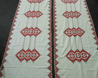 Embroidered curtains | Etsy
