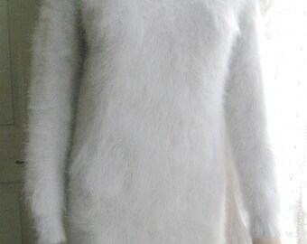 Furry sweater | Etsy