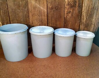 Vintage canister set | Etsy