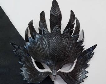 Crow mask | Etsy