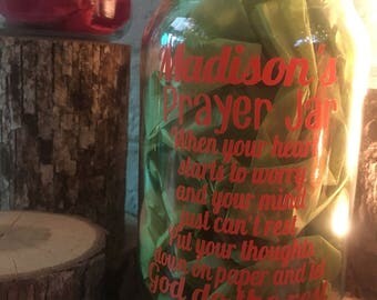 Prayer jar | Etsy