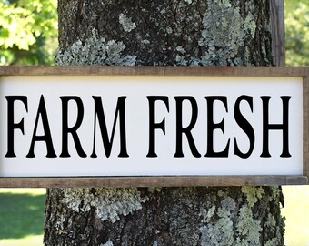 Farm fresh sign | Etsy