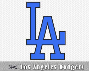 Dodgers cricut file | Etsy