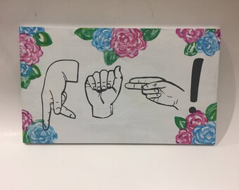 Fingerspelling | Etsy