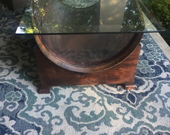 Barrel coffee table | Etsy