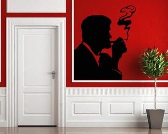 Cigar decal | Etsy