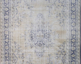 Distressed rug | Etsy