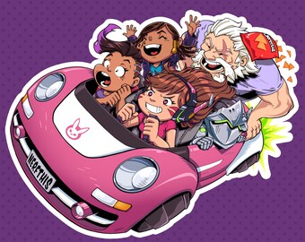 Pharah sticker | Etsy