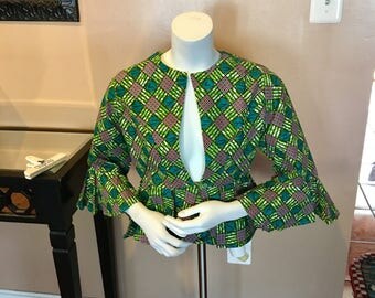African print peplum | Etsy