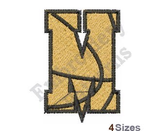 Letter m applique | Etsy