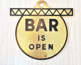 Vintage open sign | Etsy