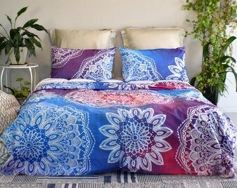 Boho duvet cover | Etsy