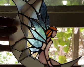 Stained glass fairy | Etsy