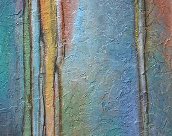 Abstract acrylic art | Etsy