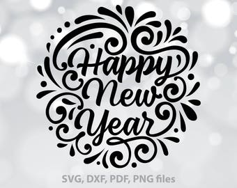 New year clip art | Etsy