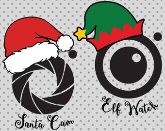 Santa cam svg | Etsy