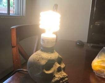 Skull light | Etsy
