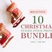 10 Christmas Styled Stock Photos Bundle Holiday Mockup