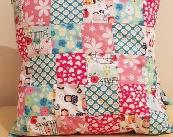 Patchwork cushion | Etsy