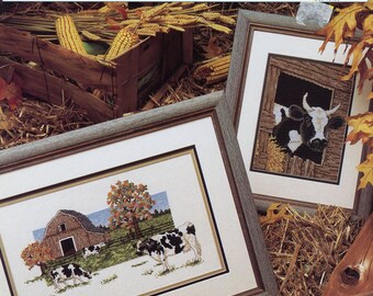Cow cross stitch | Etsy