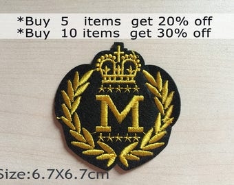 Crown patches | Etsy