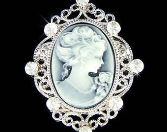 Gothic brooch | Etsy