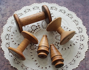 Wood thread spool | Etsy