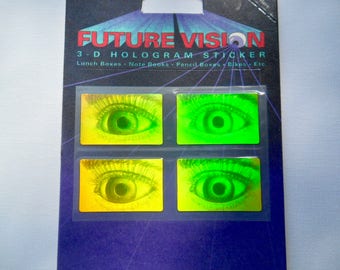 Hologram sticker | Etsy