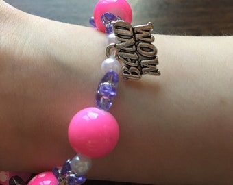 Music Band Key Chain Choice Music Note Trumpet Violin